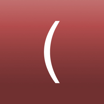 Symbol Iron on Transfer Open Bracket